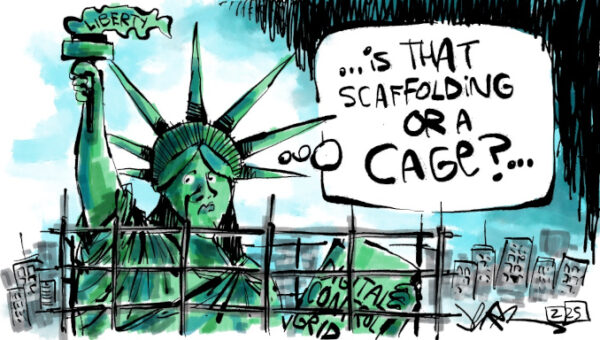 Toon Liberty Under Attack 678 1 | Solari Report