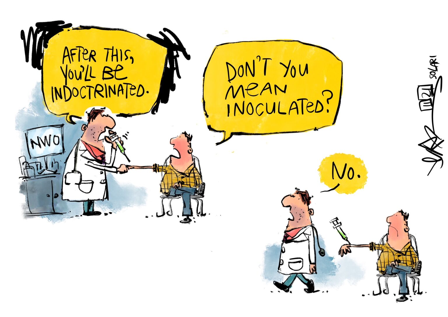 Toon of the Week: Indoctrinated | Solari Report